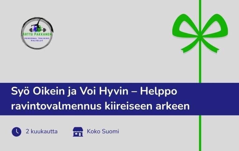 Syö Oikein ja Voi Hyvin – Helppo ravintovalmennus kiireiseen arkeen 2 ...